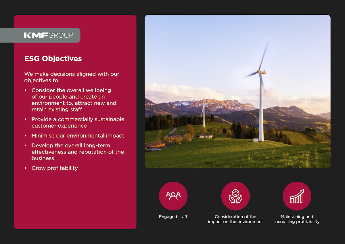 Sustainability Commitment - KMF